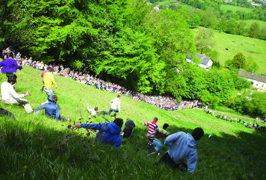 The weird world of cheese-rolling – The Carillon